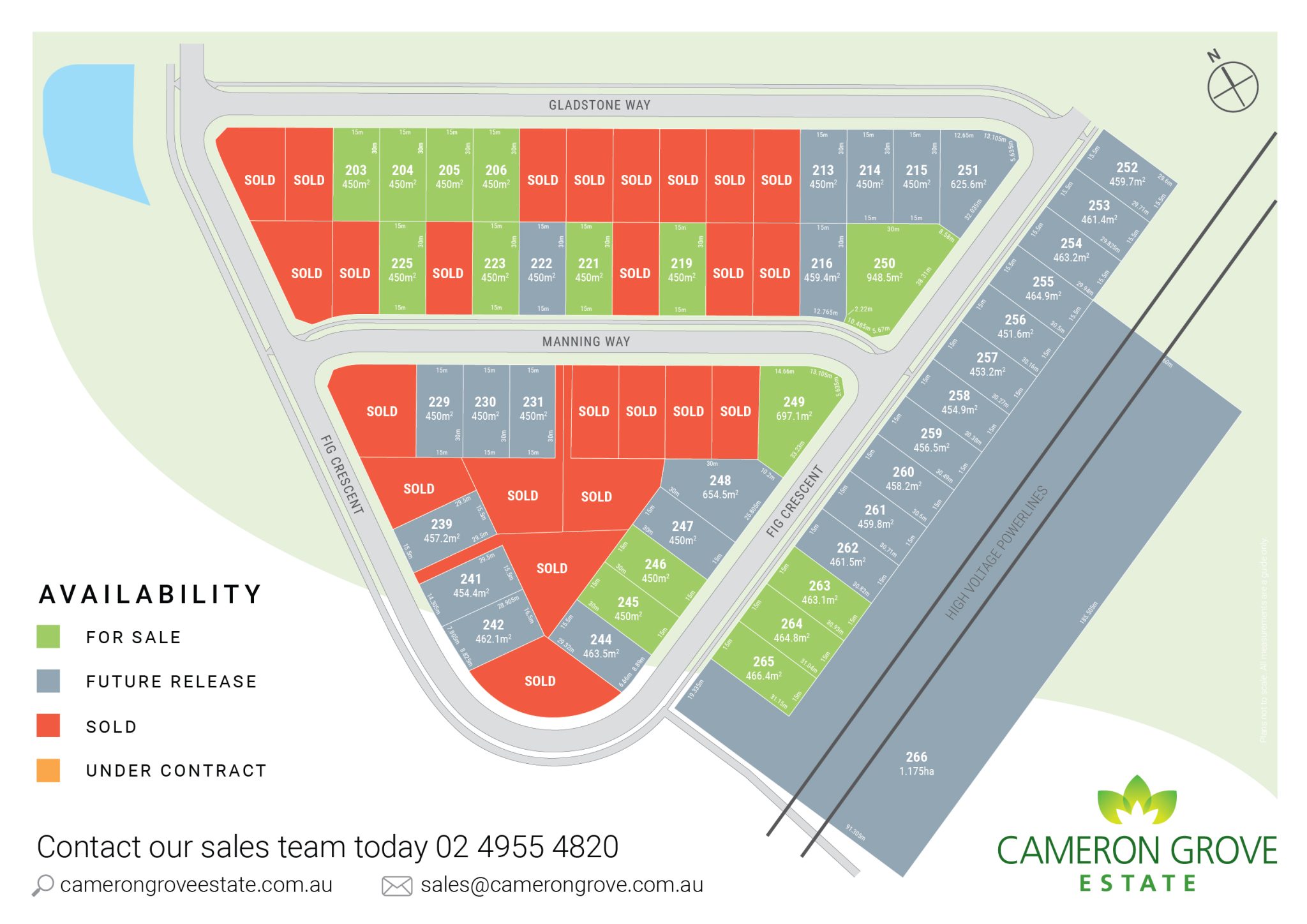 Now Selling - Cameron Grove Estate